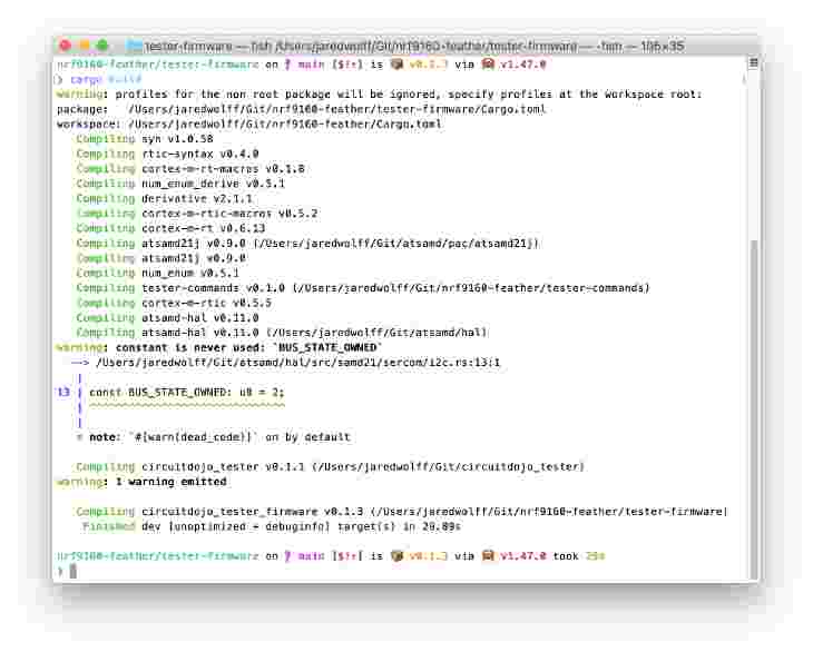 Testing Hardware Using Rust
